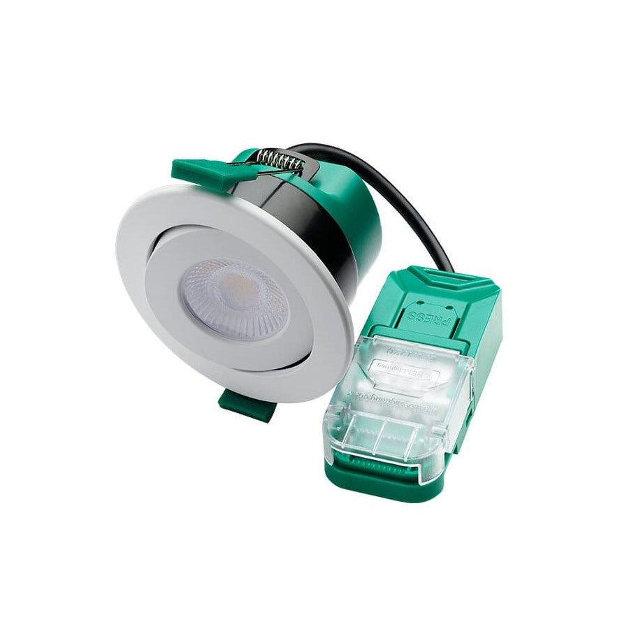 Bell Lighting 4-6W Firestay Duo LED CCT Wattage Switchable Centre Tilt – BigOnElectricals.co.uk
