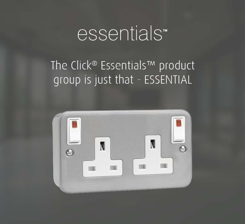 Click Scolmore Essentials Collection – BigOnElectricals.co.uk