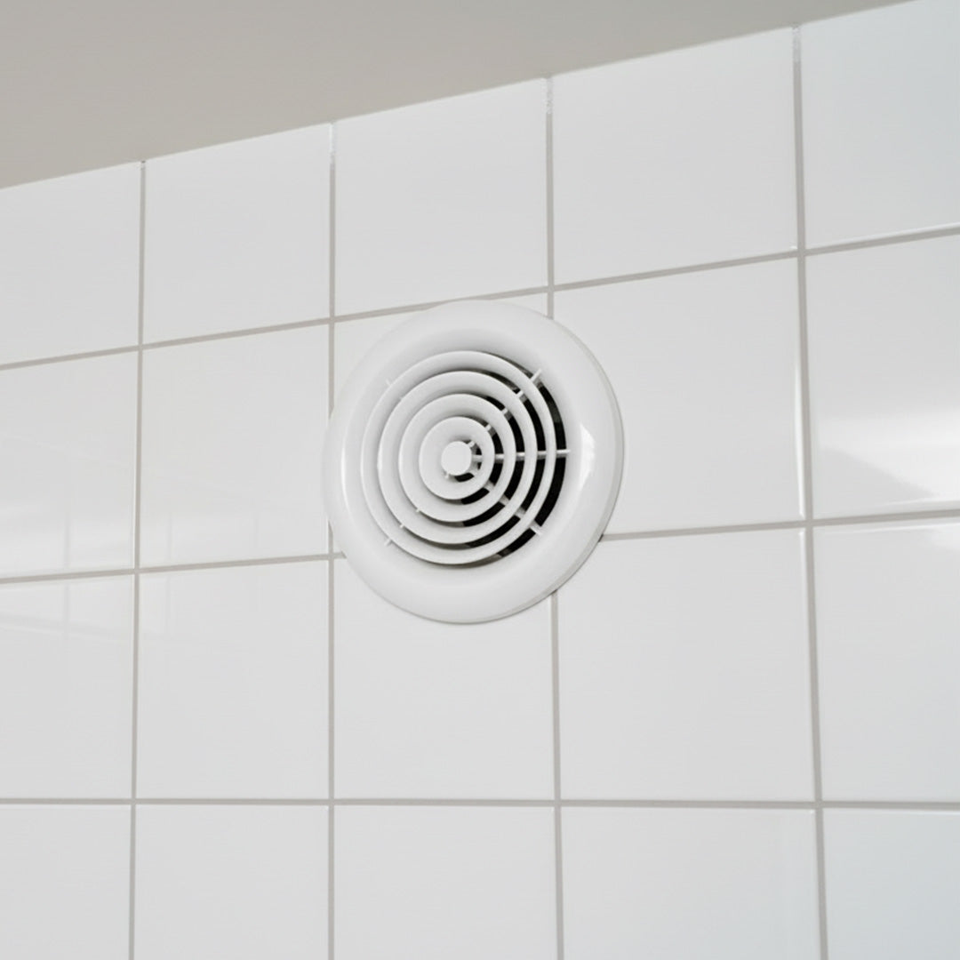 Manrose 125mm Internal Circular Grille (White) - 2120W ...