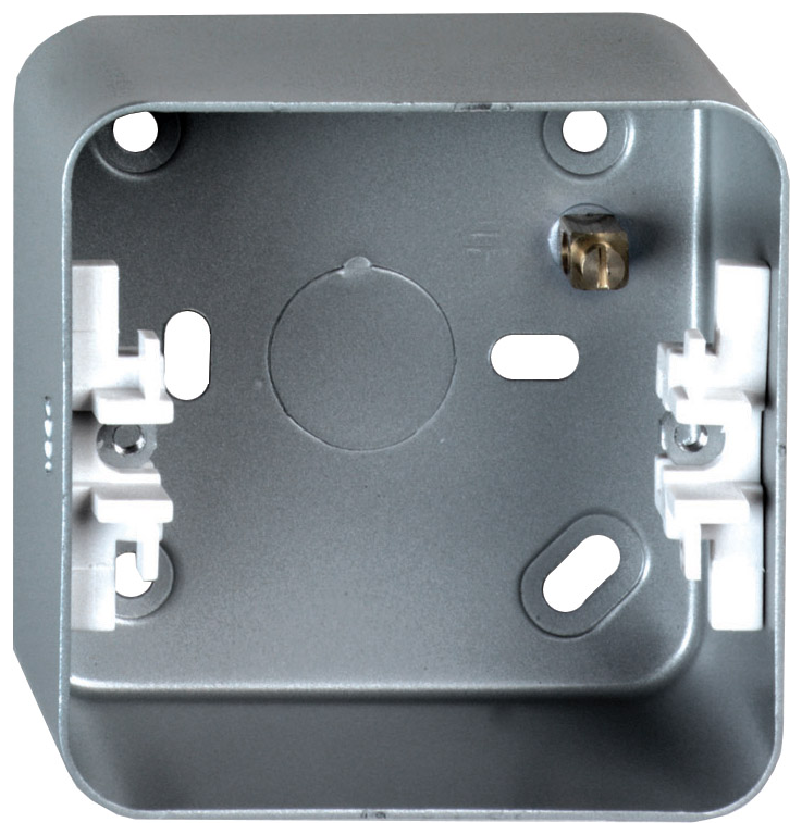 Deta Metal Clad 1/2 Gang 42mm Surface Grid Box With No Knockouts - M12 ...