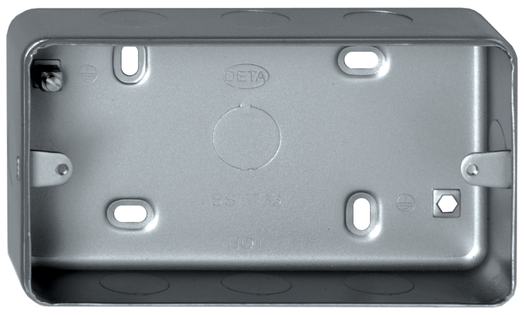 Deta Metal Clad 3/4 Gang Surface Grid Box 42mm - M1229 ...