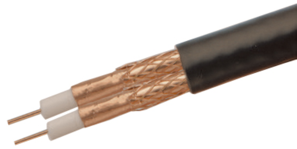 Deta Shotgun (Dual) DT100 Satellite Coax Cable 100m - Black - DT536BK ...