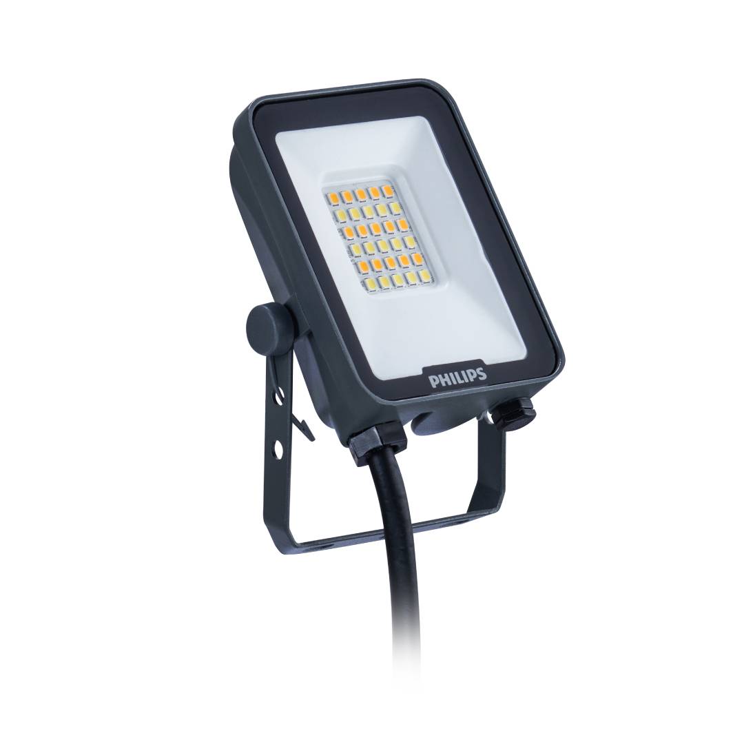 Philips Ledinaire Gen3 10W IP65 Floodlight Black, Colour Selectable ...