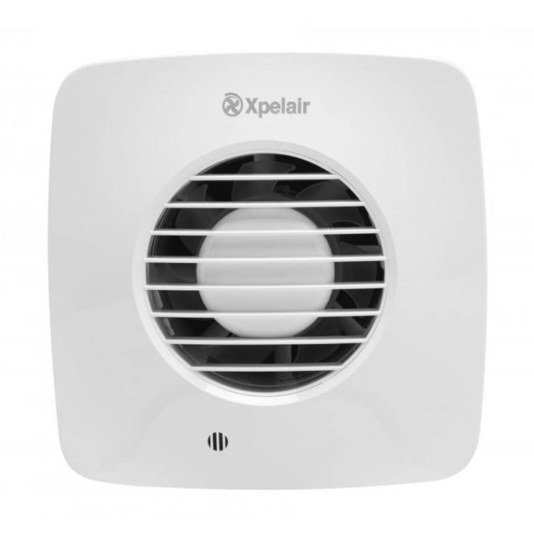 Xpelair DX100PIRR PIR Control Round Extractor Fan with Wall Kit (93010 ...