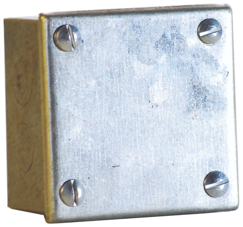 Deta TTE Galvanised Adapater Box c/w Knockouts ( 75x75x50 ) - DT501332 ...