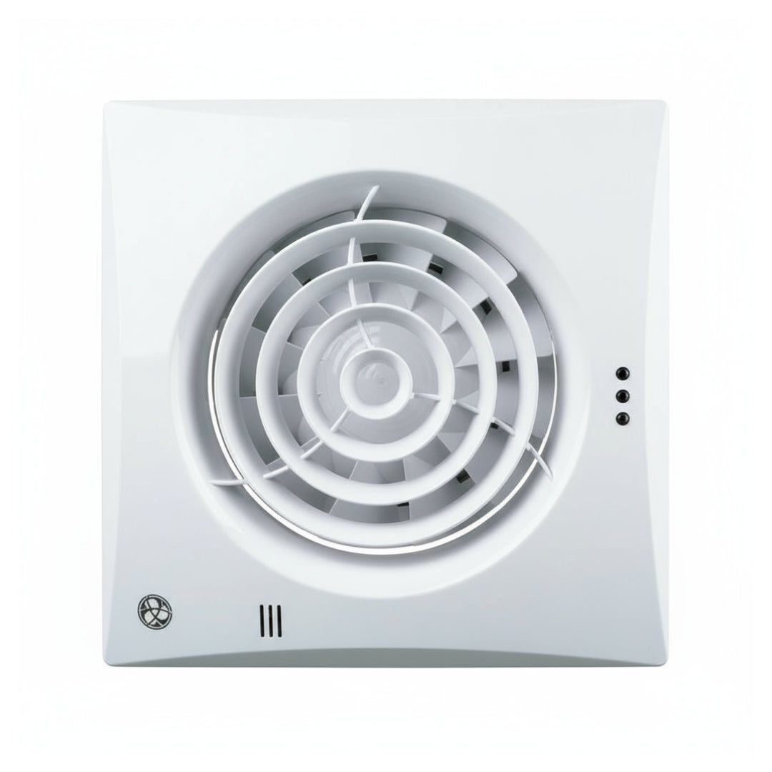 Blauberg 100mm (4") Calm Bathroom Extractor Fan with Timer - CALM100T ...