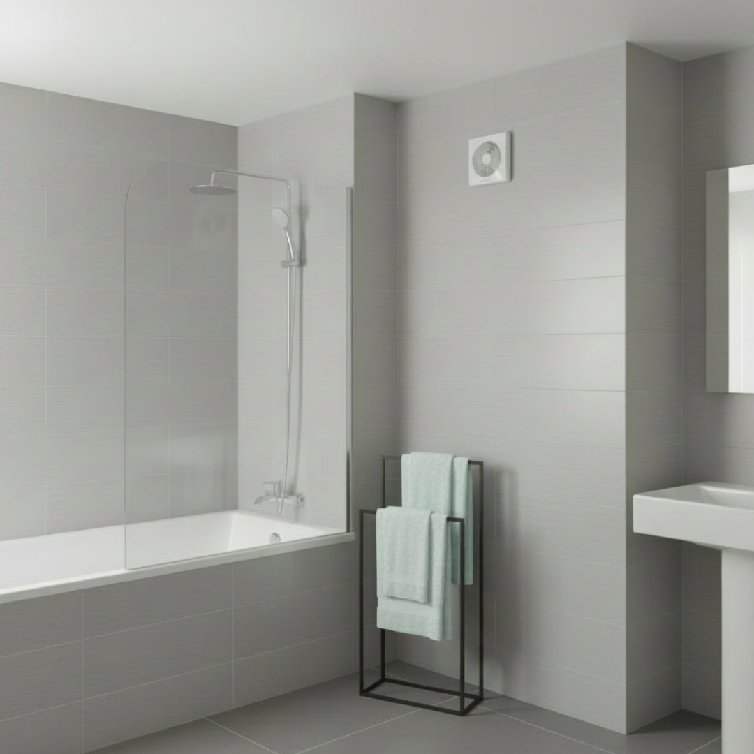 Blauberg 150mm (6") Calm Bathroom Extractor Fan with Pullcord - CALM15 ...