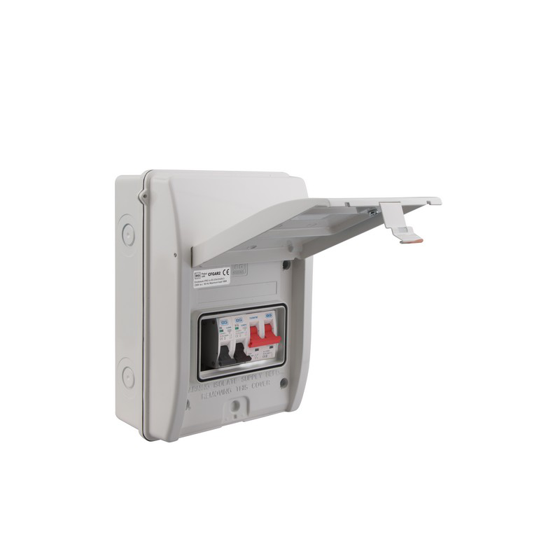 BG Garage Kit, Ip65, 100A Main Switch, 6 + 16A Mcb - CFGAR2 ...