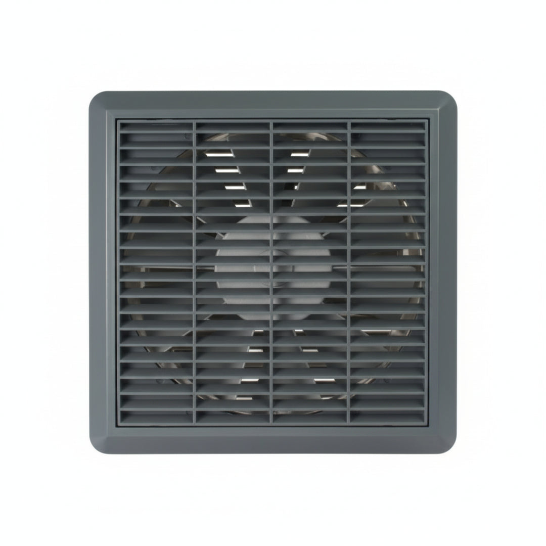 Manrose 150mm (6") Commercial Window Extractor Fan With Internal Shutt ...
