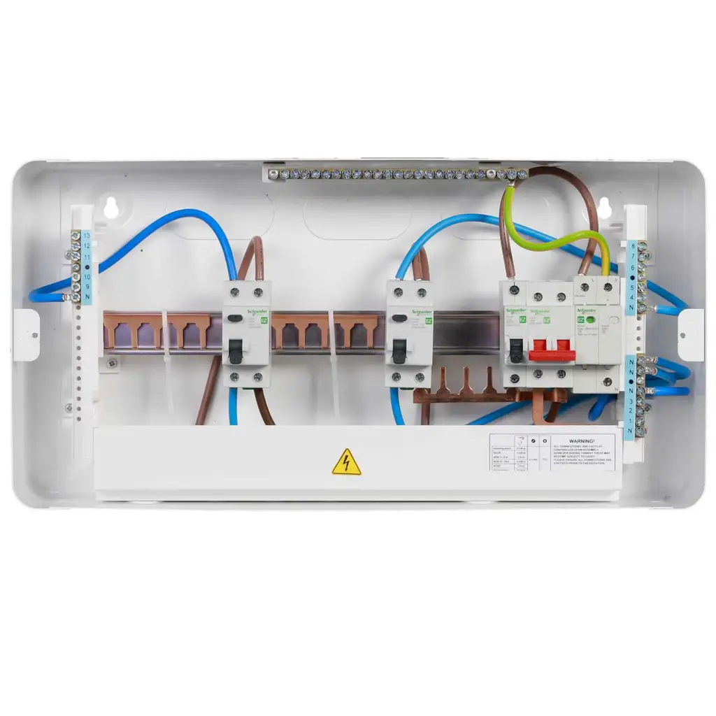 Schneider Easy9 3+5+5 Dual 100A RCD Single Phase Consumer Unit - EZ9ES ...