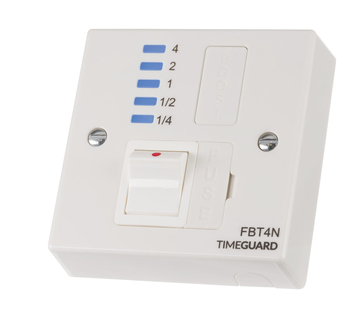 Timeguard 4 Hour Electronic Boost Timer & Fused Spur - FBT4N ...