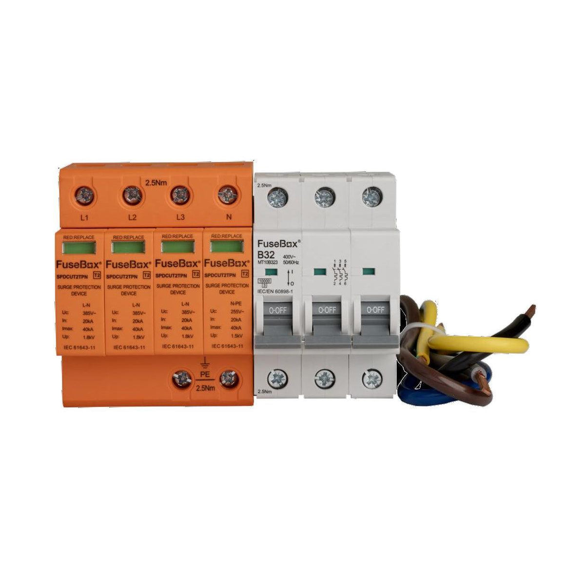 FuseBox TPN SPD Kit - SPDCUKITT2TPN – BigOnElectricals.co.uk