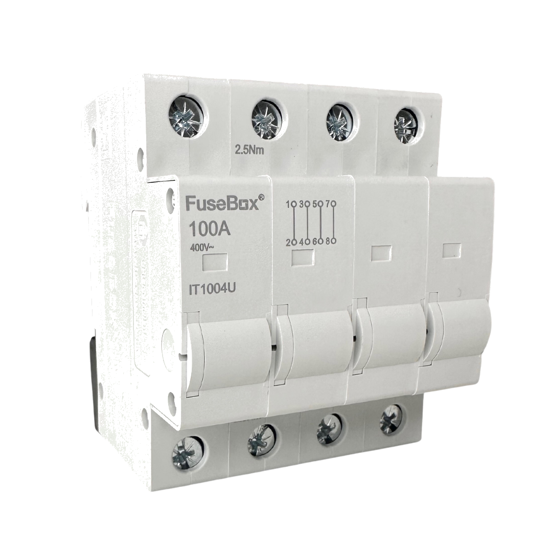 FuseBox TPN 100A 4P Connector - IT1004U – BigOnElectricals.co.uk
