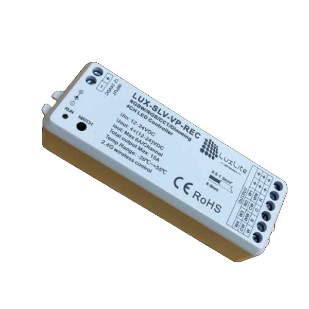 LuxLite 24V Striplight Slave Receiver - SLV-VP-REC – BigOnElectricals.co.uk