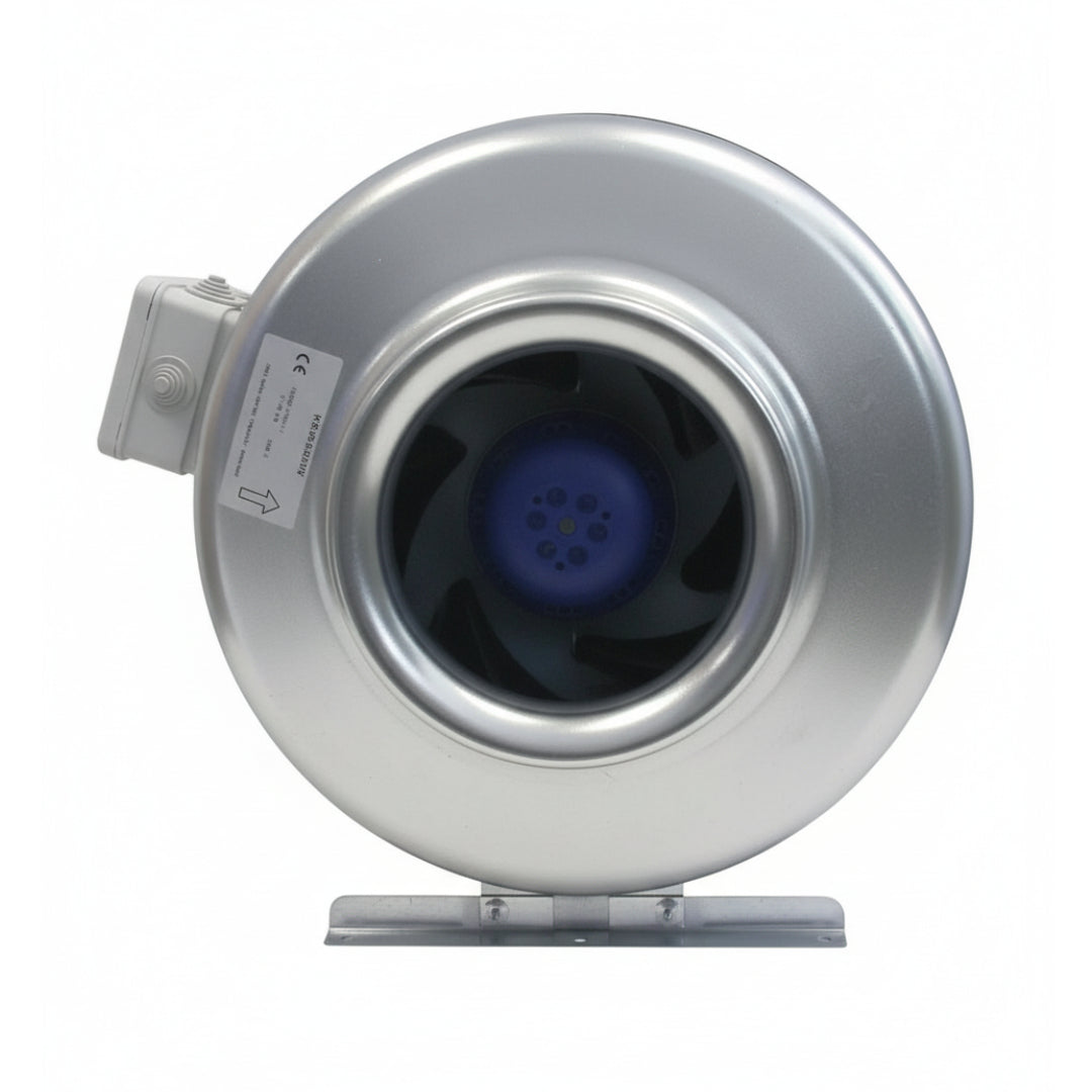 Manrose 150mm (6") Metal Inline Centrifugal Extractor Fan - MET150 ...