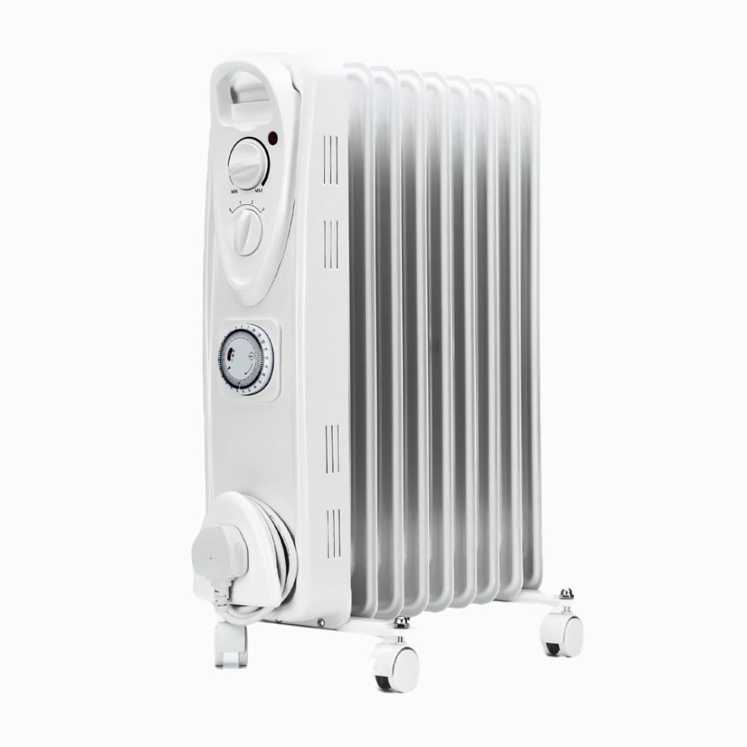 Status 2000W Oil Filled Radiator with Timer - White - OHF9-2000WT1PKB ...