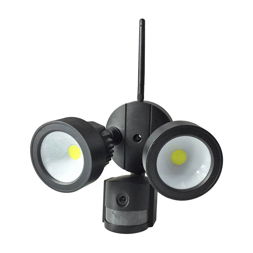 ENERJ Smart 1080p LED Floodlight Camera Wired, Black - SHA5209 ...