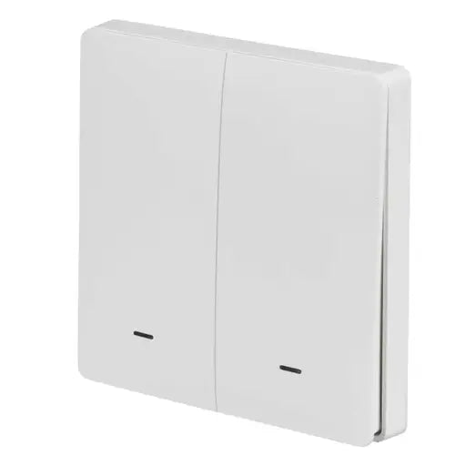 ENERJ Smart 2 Gang Push Button Switch, White - SHA5352 ...