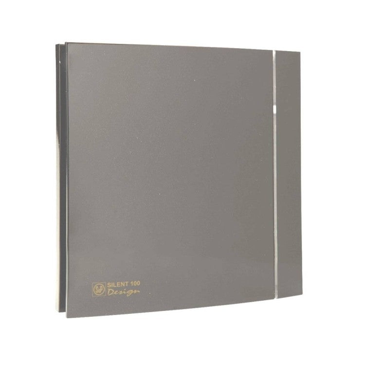Envirovent Silent Design 100mm/4" Front Cover Grey (Cover Only) - SIL1 ...