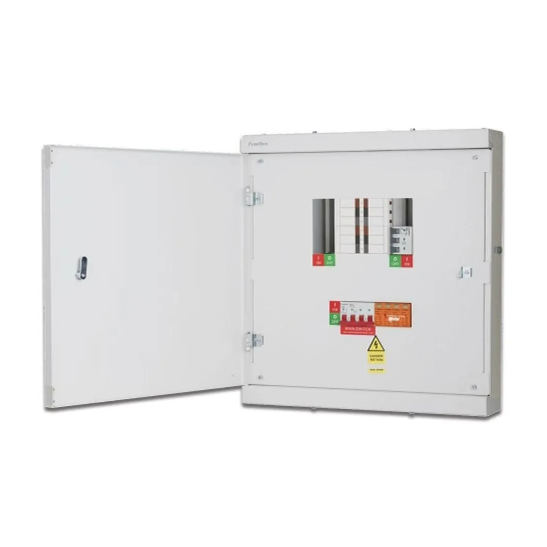 FuseBox TPN 3 Way 3 Phase Consumer Unit with SPD, 125A - TPN03FBX ...