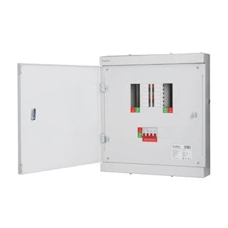 FuseBox TPN 12 Way 3 Phase Consumer Unit, 125A - TPN12FB ...