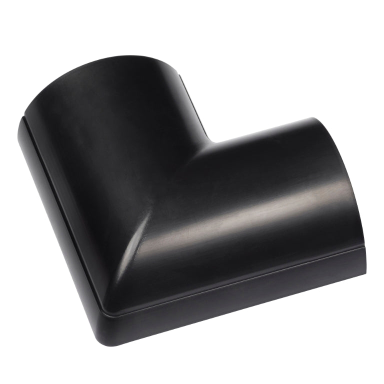 D-Line Maxi Clip-Over Flat Bend for Trunking 50x25mm Black - FLFB5025B ...