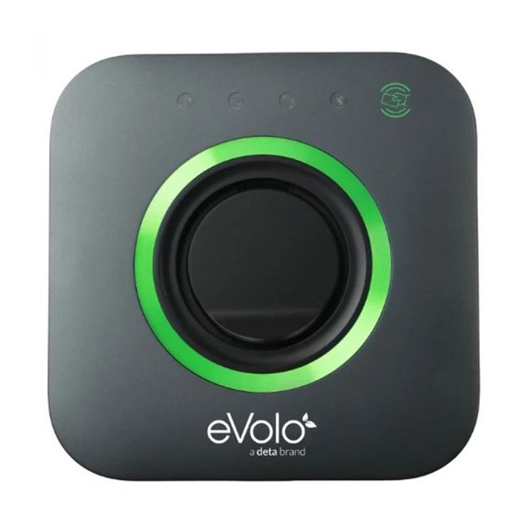 Deta eVoom 7.4KW Single phase 32A Domestic EV Charge Point Black - EVC ...