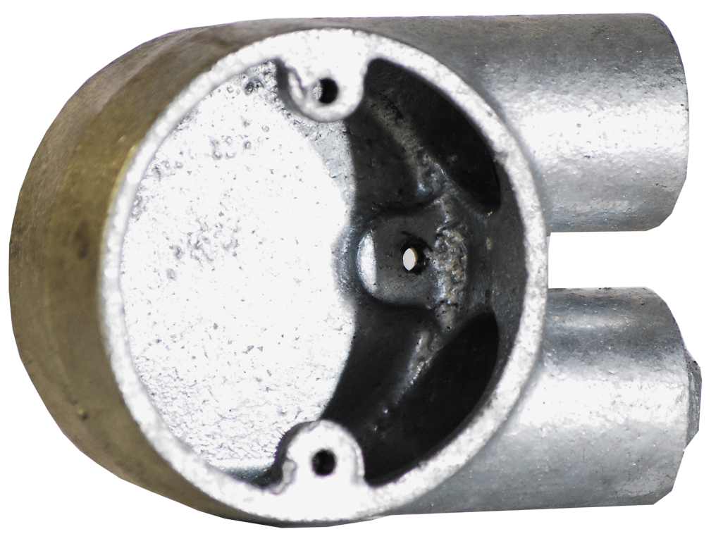 Deta TTE Galvanised U Box 20mm - DT26120G – BigOnElectricals.co.uk