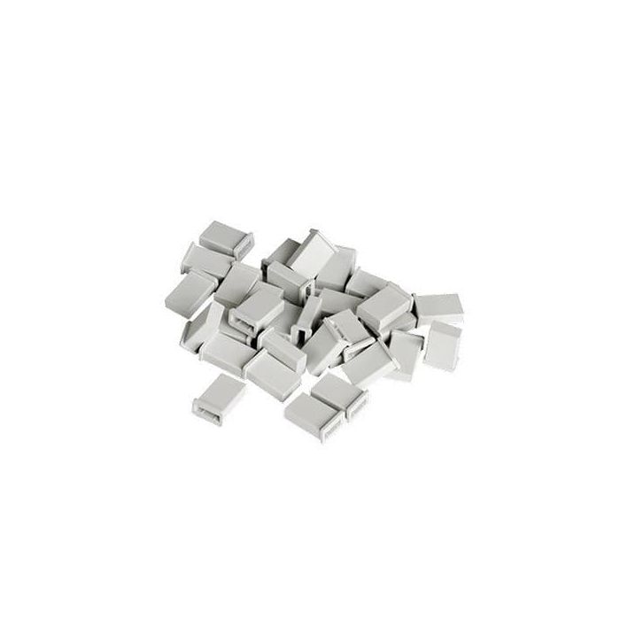 FuseBox TPN Busbar End Caps, (30 PCS) - ABEC – BigOnElectricals.co.uk