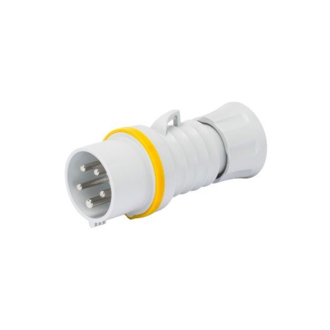 Gewiss 32A Plug 2P+E, 110V IP44 - GW60012H – BigOnElectricals.co.uk
