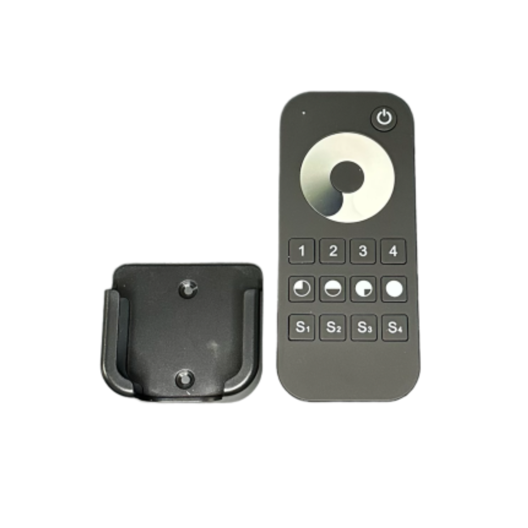 LuxLite 24V 4 Zone Striplight Remote Control , Single Colour - 4ZDIM-R ...