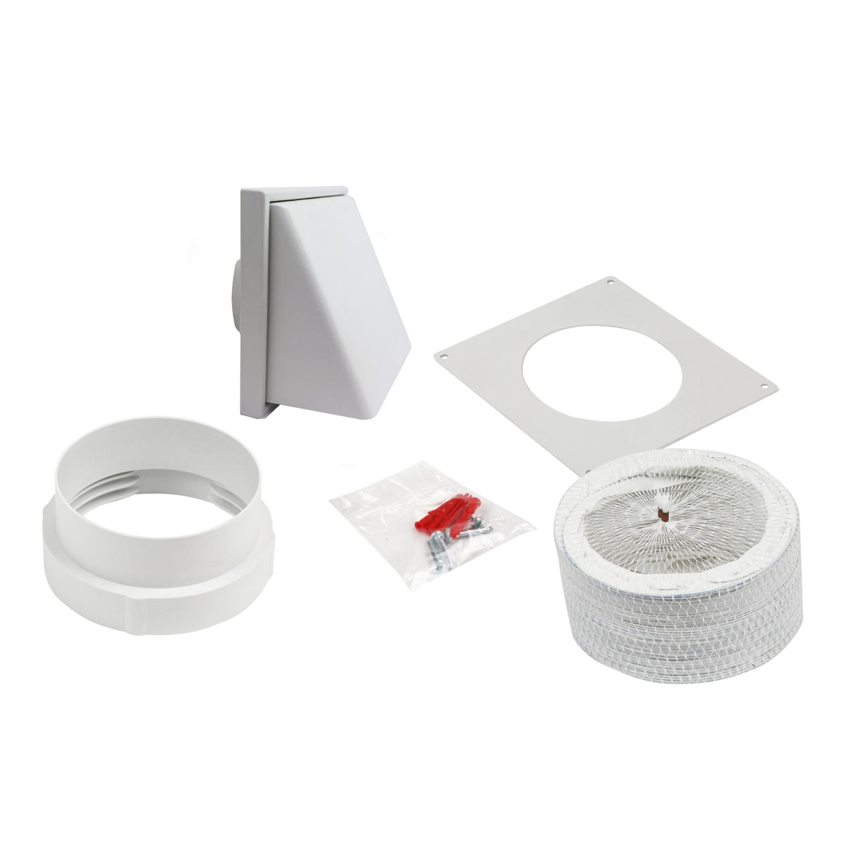 Manrose 150mm Weather Proof Cowl Kit (White) - 7204 - 7204W ...