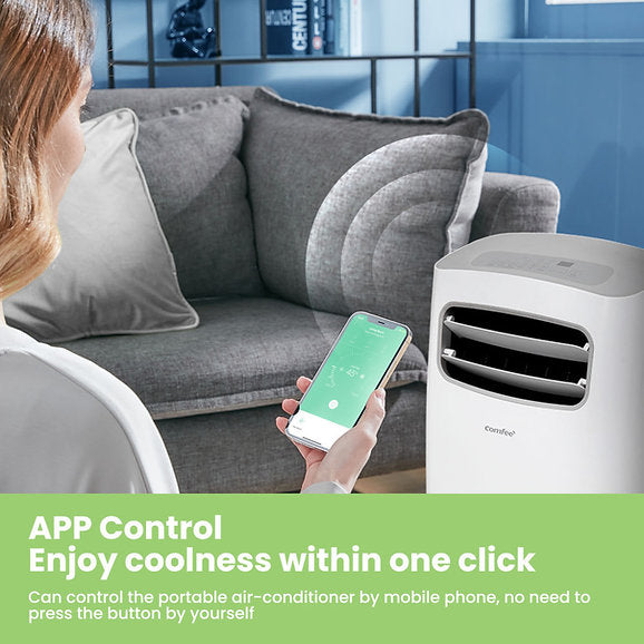 Comfee 12000 BTU Portable Air Conditioning Unit with WiFi Control - MP ...