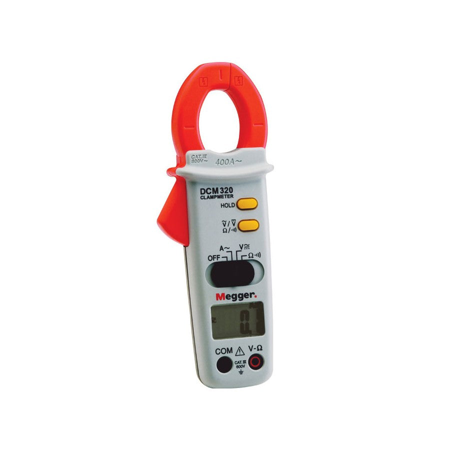 Megger DCM320 600V AC Digital Clamp Meter - 1000-304 – BigOnElectricals ...
