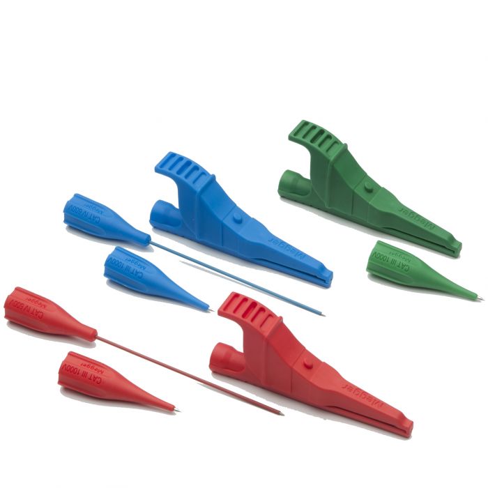 Megger Red, Blue, Green Probes & Clips for MFT Testers - 1002-490 ...