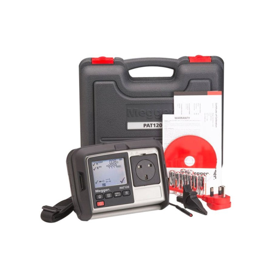 Megger PAT120 PAT Tester - 1003-062 – BigOnElectricals.co.uk