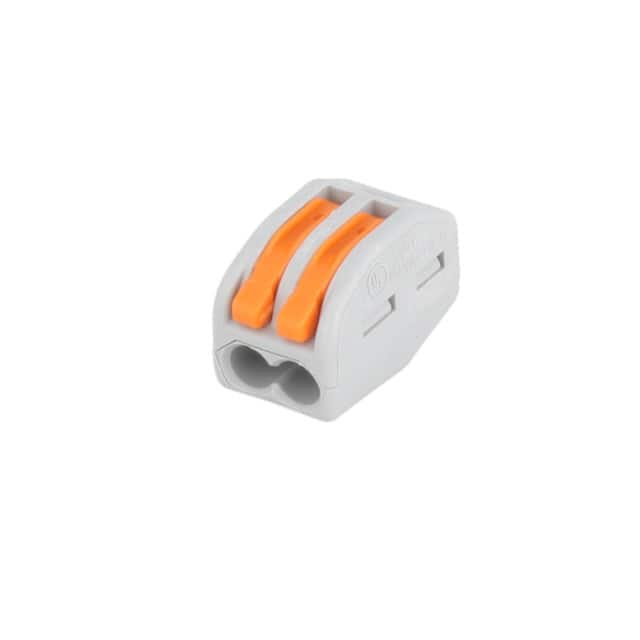 Wago Compact Connector 2-Conductor Terminal Block with Operating Lever ...