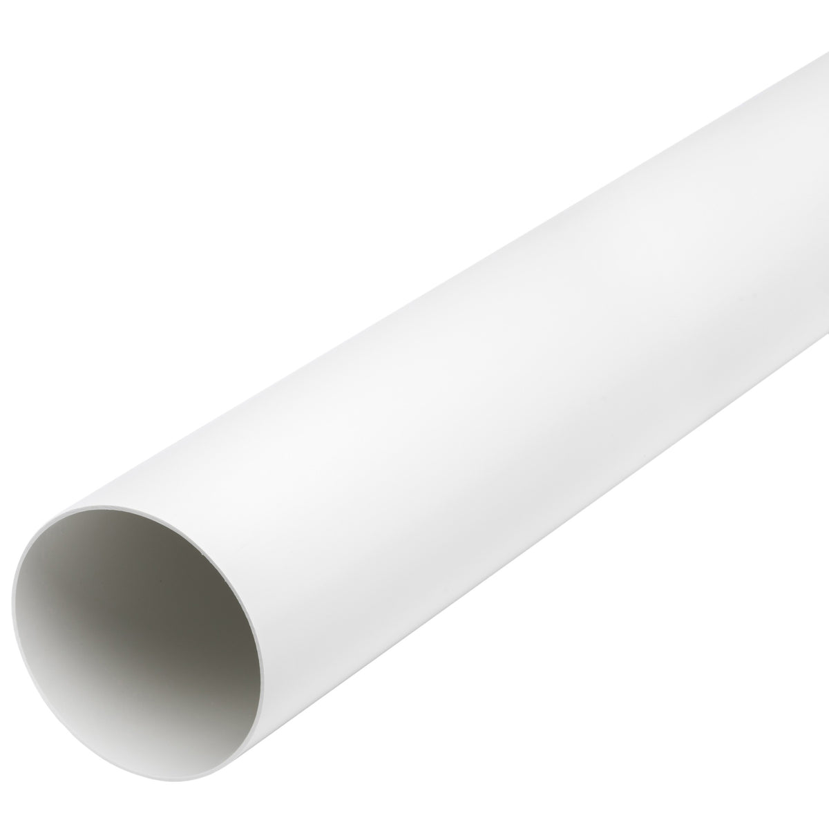MANROSE 100MM ROUND PVC PIPE (1M) - 41900 – BigOnElectricals.co.uk