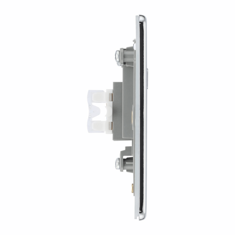 BG Flat Plate Polished Chrome Rj45 Data Skt 1G - FPCRJ451 ...