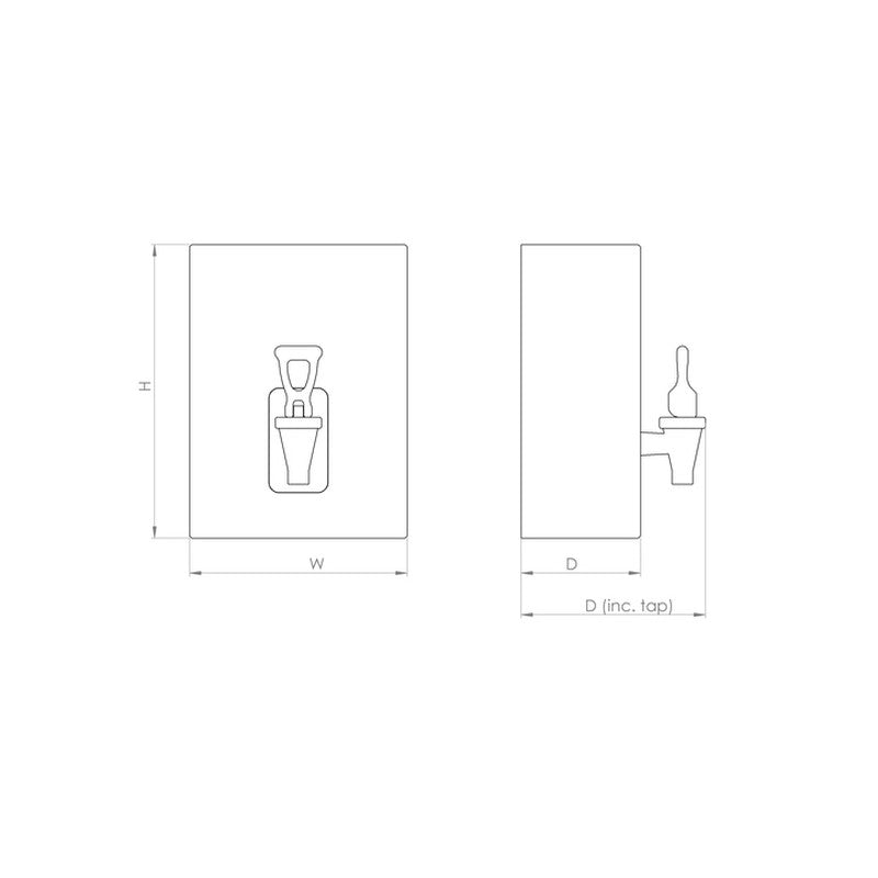 Hyco Microboil 6L Boiling Water Unit 38 cups White 1 year warranty - M ...