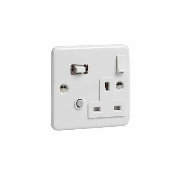 Greenbrook 13A 1-Gang Non-Latching RCD Switched Socket - K21S-WP ...