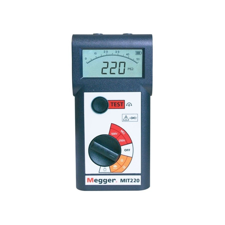Megger MIT220 250V/500V Insulation & Continuity Tester with Buzzer - M ...