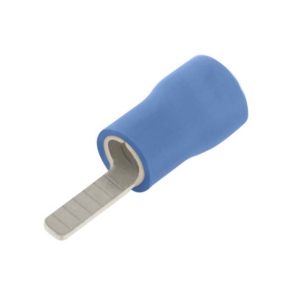 UniCrimp Q-Crimp 9mm Blade Pre-Insulated Terminals - Blue (Pack of 100 ...