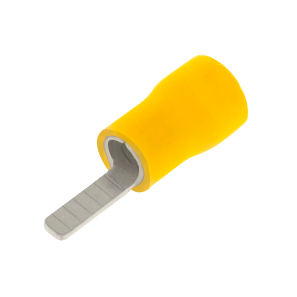 UniCrimp Q-Crimp 10mm Blade Pre-Insulated Terminals - Yellow (Pack of ...