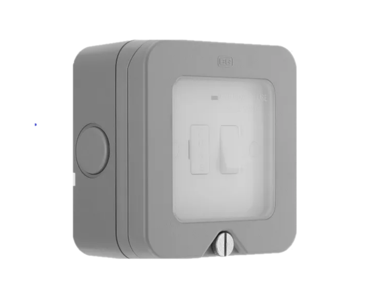 BG IP66 13A 1-Gang Weatherproof Outdoor Fused Spur - WP53 ...