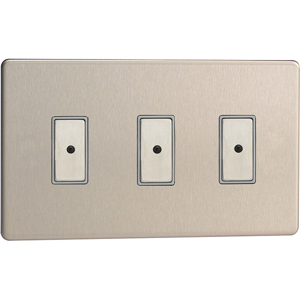 Varilight 3-Gang V-Pro Eclique2 Touch/Remote Control LED Dimmer ...