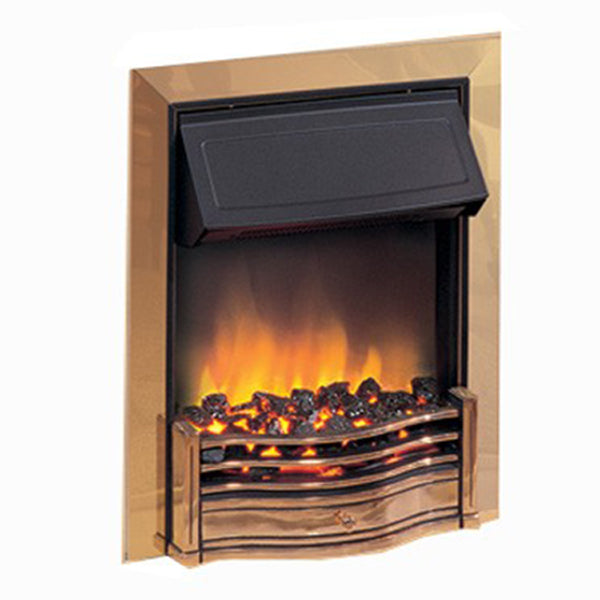 Dimplex Danesbury Inset Fire (Brass Effect Finish) - DAN20 ...