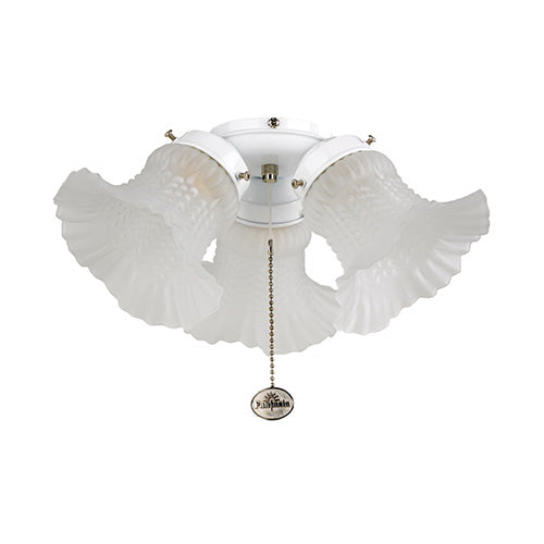 Fantasia Tulip Ceiling Fan Traditional Lighting - White - 221555 ...