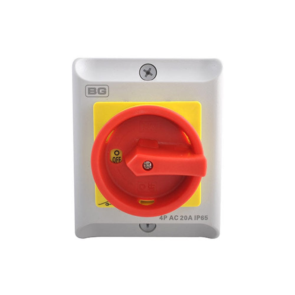 BG 16A Rotary Isolator 4P A.C. Ip65 - CPRSD416 – BigOnElectricals.co.uk