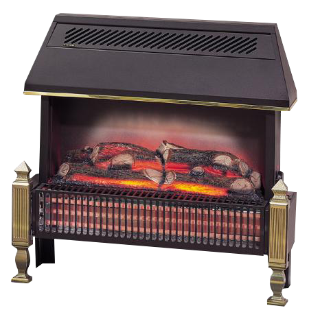 Dimplex Lyndhurst Radiant Fire (Flickering Log Effect) - 430RCE/B (Ret ...